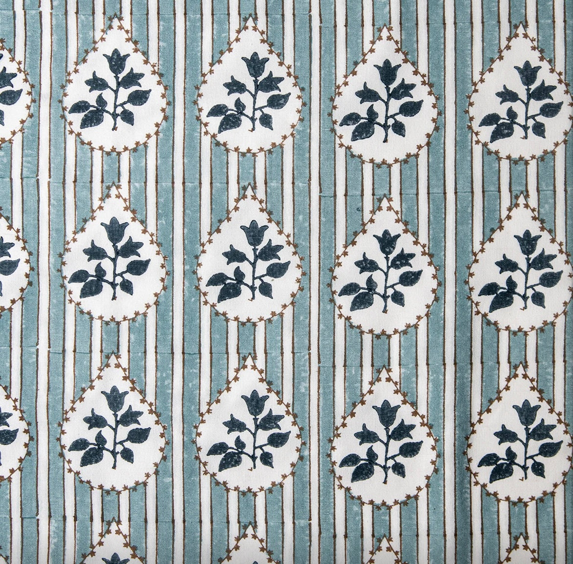 Pan Patta Stripe - Light Blue – Ooty Designs