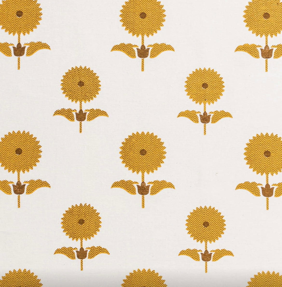 Sunflower Buta, Yellow – Ooty Designs